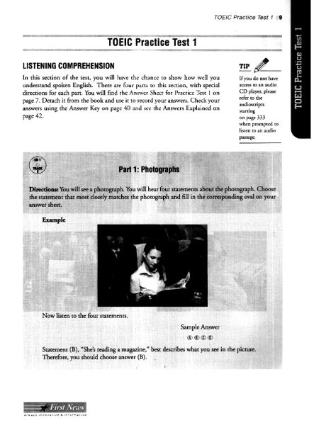 Barron's Toeic Practice Exams