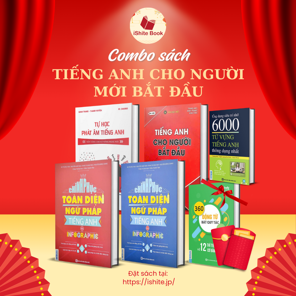 Combo Sách Học Tiếng Anh Cho Người Bắt Đầu Toàn Diện