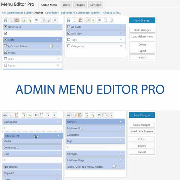 Admin Menu Editor Pro ( bao gồm addon)_039.247.8393 – Core Media