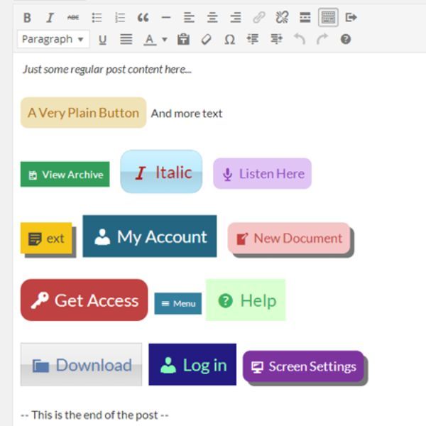 Plugin Tạo Nút Miễn Phí – Core Media