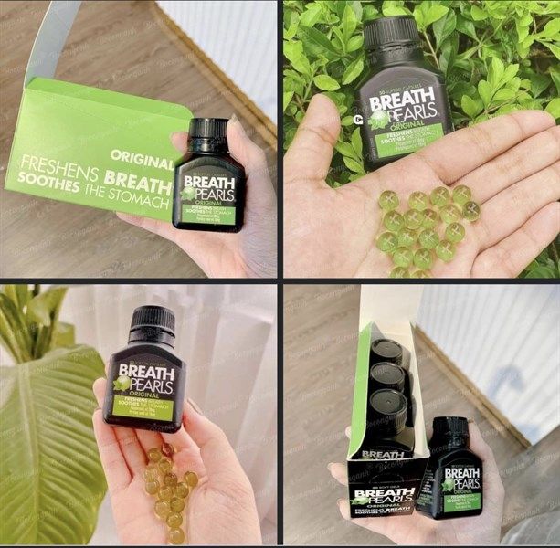 VIÊN UỐNG BẠC HÀ BREATH PEARLS 50 VIÊN (9/2025)VIÊN UỐNG BẠC HÀ BREATH ...