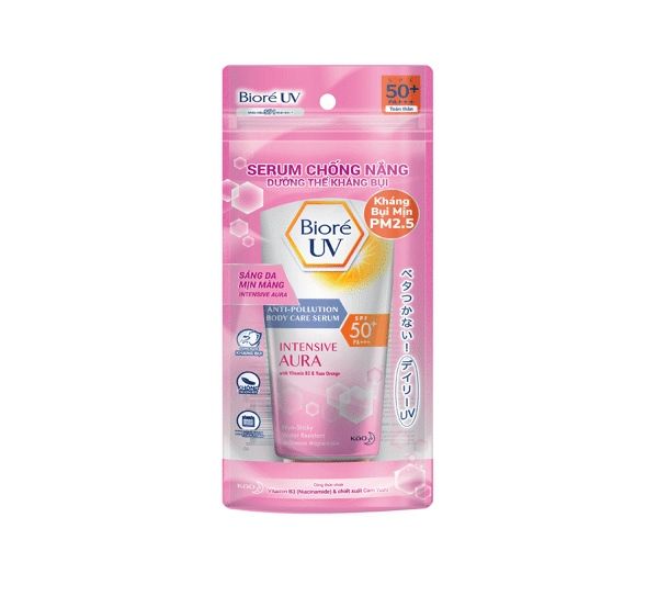 Serum Chống Nắng Kháng Bụi Biore 150ml (NK) (Hồng - Intensive Aura) (05/2026)Serum Chống Nắng ...
