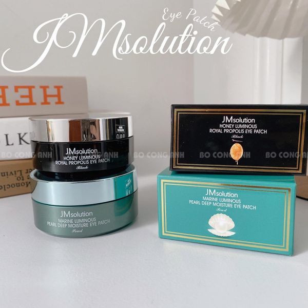 Mặt Nạ Mắt JM Solution Lumious Eye Patch 90g - 60 miếng (30 cặp)MẶT NẠ MẮT JM SOLUTION EYE PATCH ...