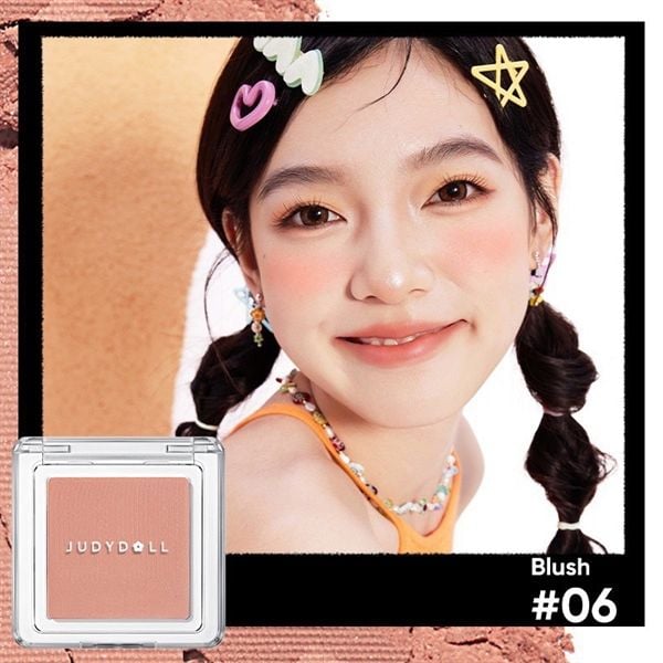 Phấn Má Hồng Judydoll Pretty Blush 2gPhấn Má Hồng Judy Doll #06 – boconganhcosmetics