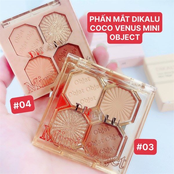 PHẤN MẮT DIKALU COCO VENUS MINI OBJECT #04PHẤN MẮT DIKALU COCO VENUS MINI OBJECT #04 ...