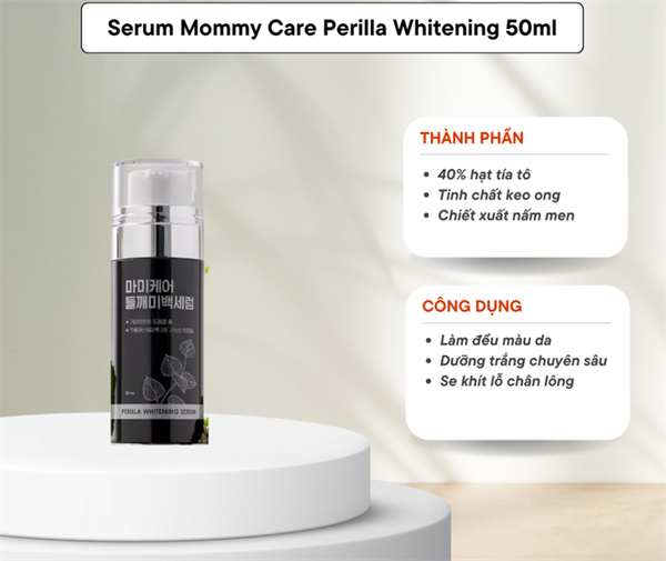 Serum Mommy Care Perilla Whitening Cream 50mlSerum Mommy Care Perilla ...
