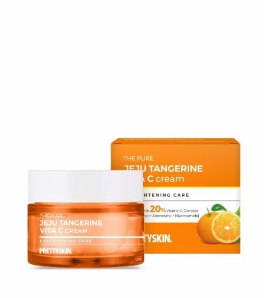 Kem Dưỡng Vita C PrettySkin The Jeju Tangerine 52ml Hàn Quốc (9/2026) (Nk)Kem Dưỡng Vita C ...