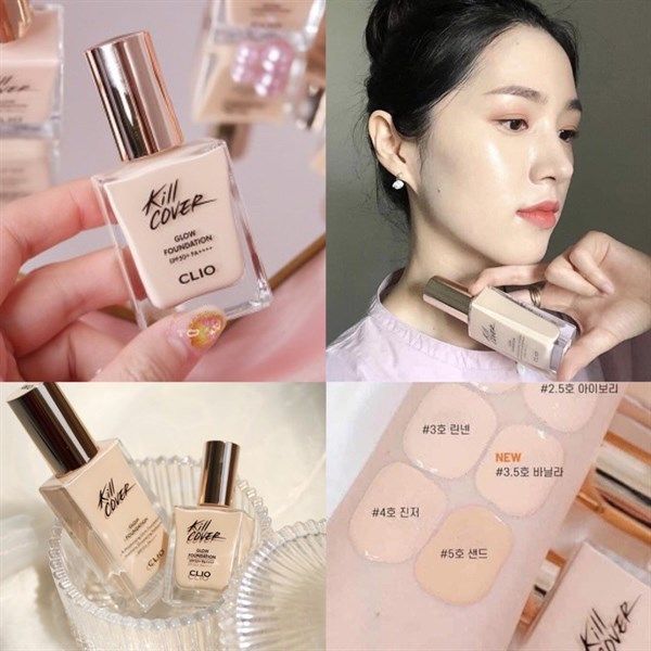 #3BY - KEM NỀN CLIO KILL COVER NEW MATTE FOUNDATION SFP20++15G#3BY ...