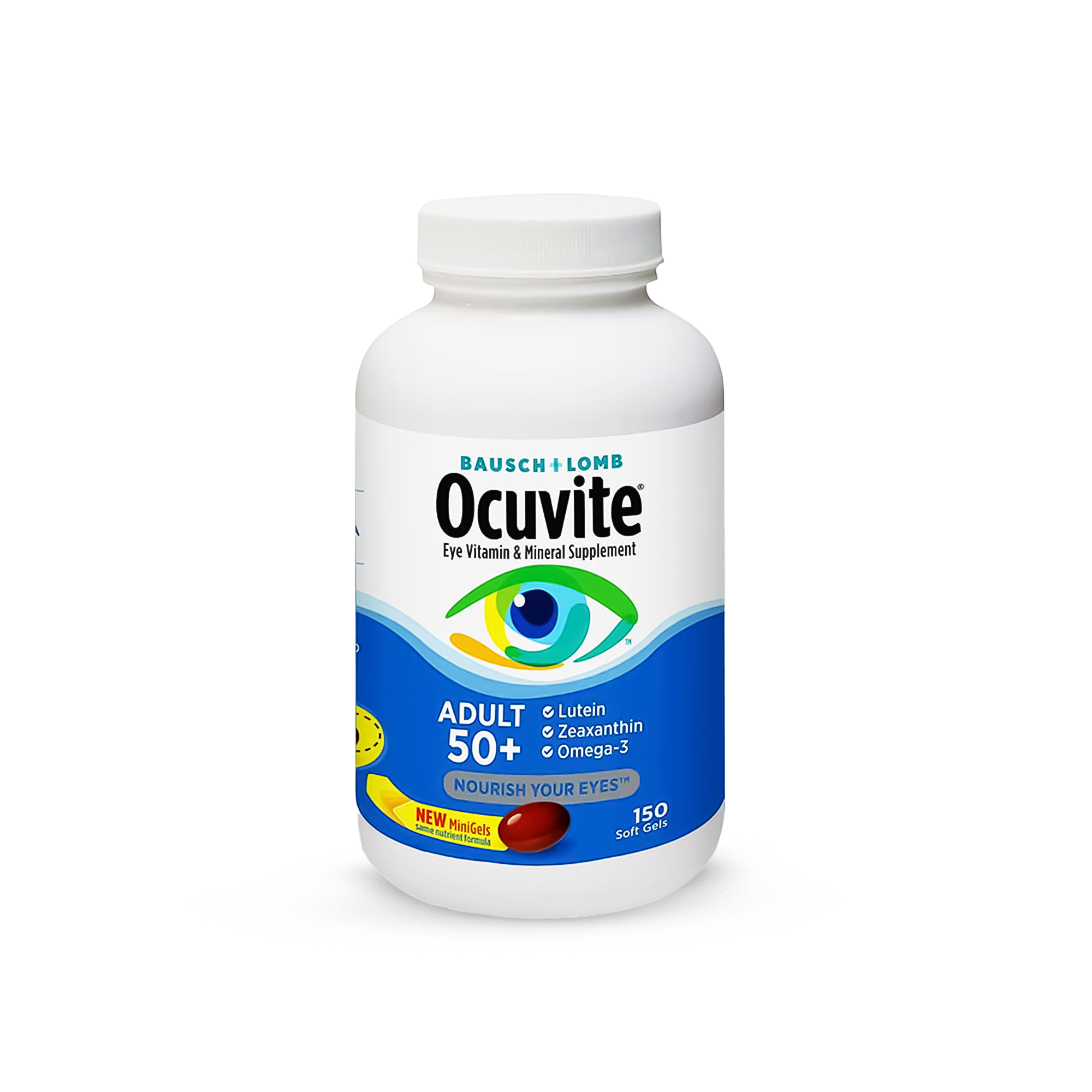 Viên Uống Ocuvite Adult 50+ Cho Người Trên 50 Tuổi Của Mỹ 05/2024Viên ...