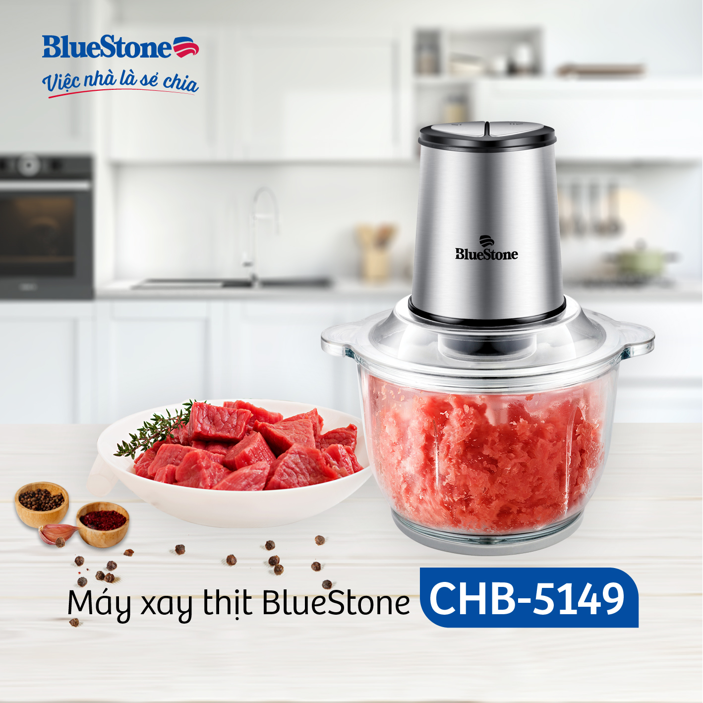 Máy Xay Thịt BlueStone CHB-5149 2L