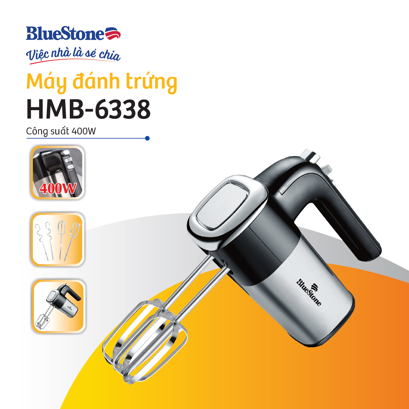 Máy Đánh Trứng BlueStone HMB-6338 – BlueStone Việt Nam