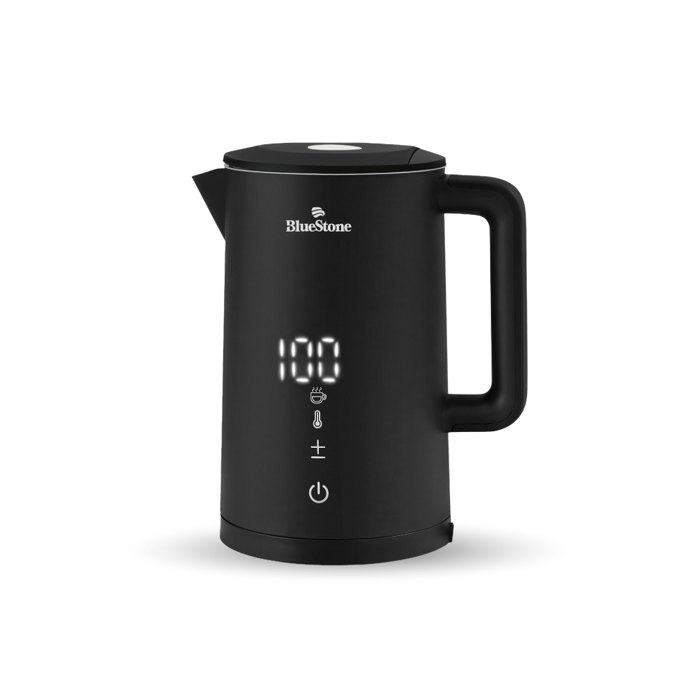 Ấm Siêu Tốc BlueStone KTB-3466 2 Lớp, Cảm Ứng Đèn Led, 1.5 Lít 2200W