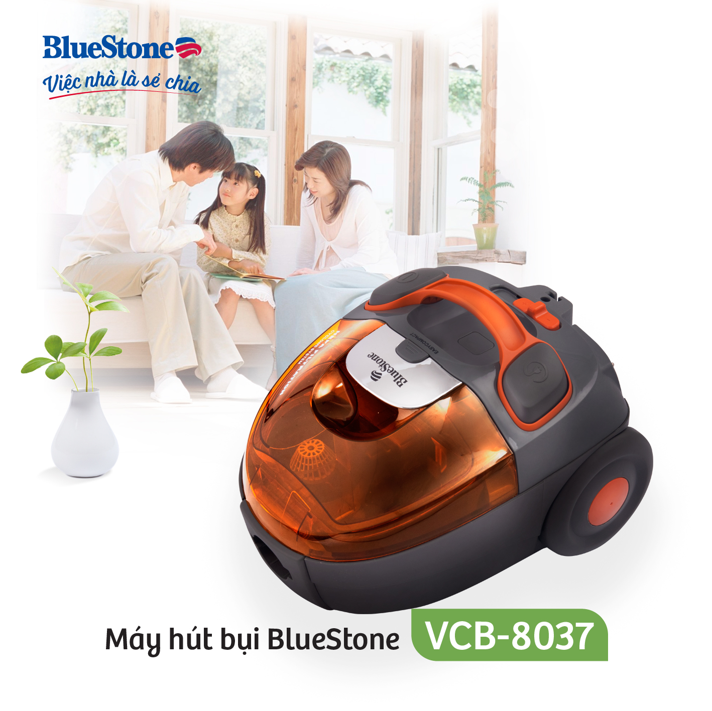 Máy Hút Bụi Dạng Hộp BlueStone VCB-8037 1600W – BlueStone Việt Nam