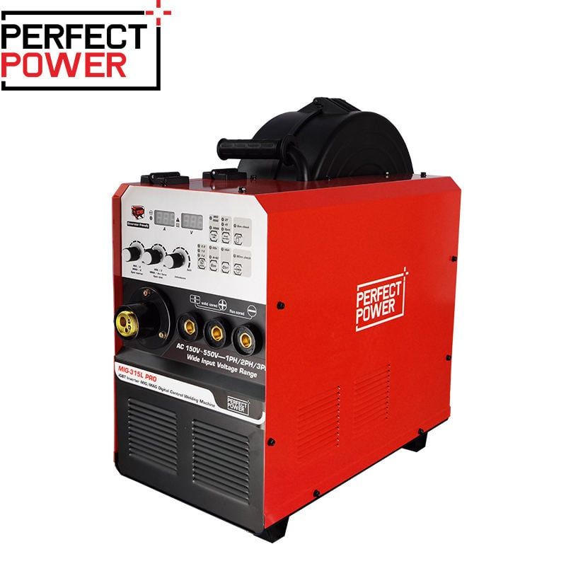 Mig-315l Pro Gasless Mig Máy Hàn Với Mma Flux Cored Dây Biến Tần Mig ...