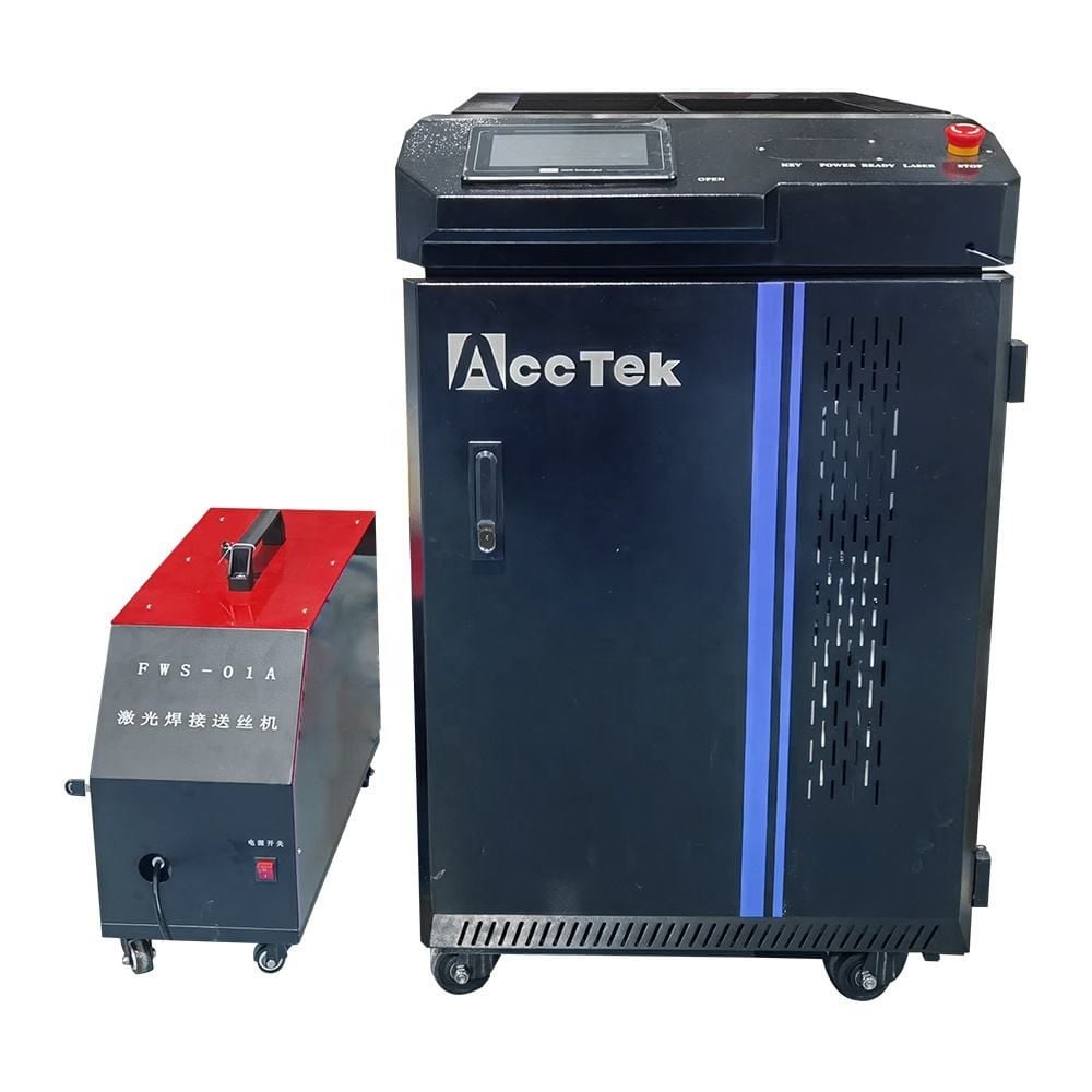 1kw 1.5kw 2kw Cầm Tay Thợ Hàn Sợi Laser Hàn Làm Sạch Máy Cắt Cho Kim L ...