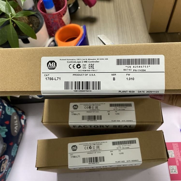 Bộ Điều Khiển 100% Hệ Thống Điều Khiển 1756-l71 Chính Hãng Mới 5570 - Buy 1756-l71,Controllogix ...