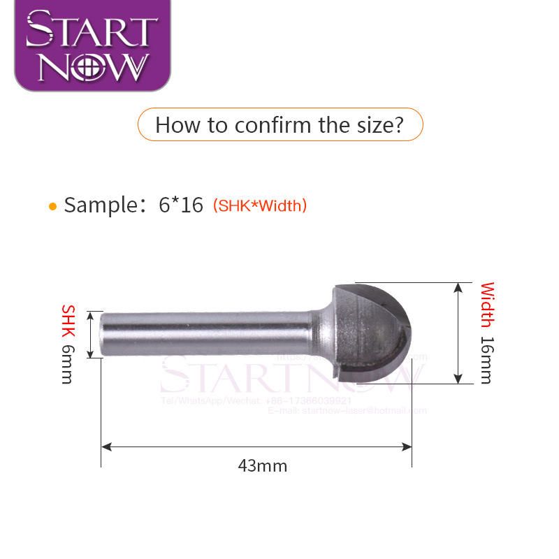 Startnow 5 Cái Vòng Dưới Router Bits Cho Bảng Hữu Cơ Mdf Gỗ Pvc Phay D ...