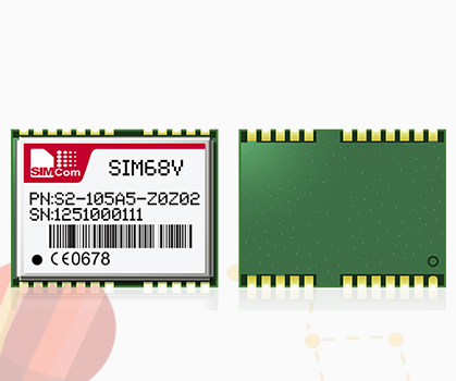 Sim68 Lcc 2g Mô-đun Gsm Gprs Gnss Sim68d Mô-đun Iot Simcom Hỗ Trợ Nhiễ ...