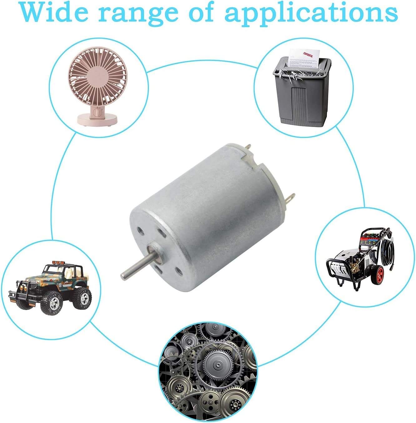 Động Cơ Dc 3v-12v 280 Động Cơ Siêu Nhỏ 42x24 Mm Cho Mô Hình Thuyền Điề ...