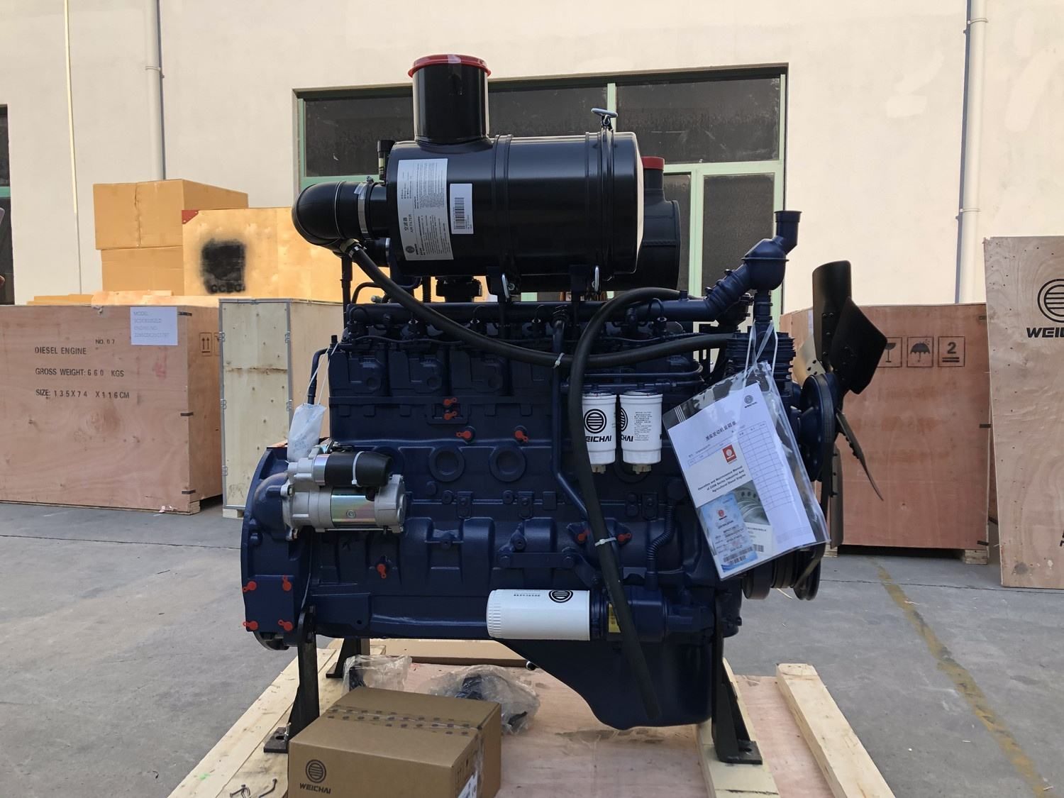 Wp6g 125hp Wp6g125 Wp6g125e22 Weichai Máy Động Cơ Cho Máy Móc Xây Dựng ...