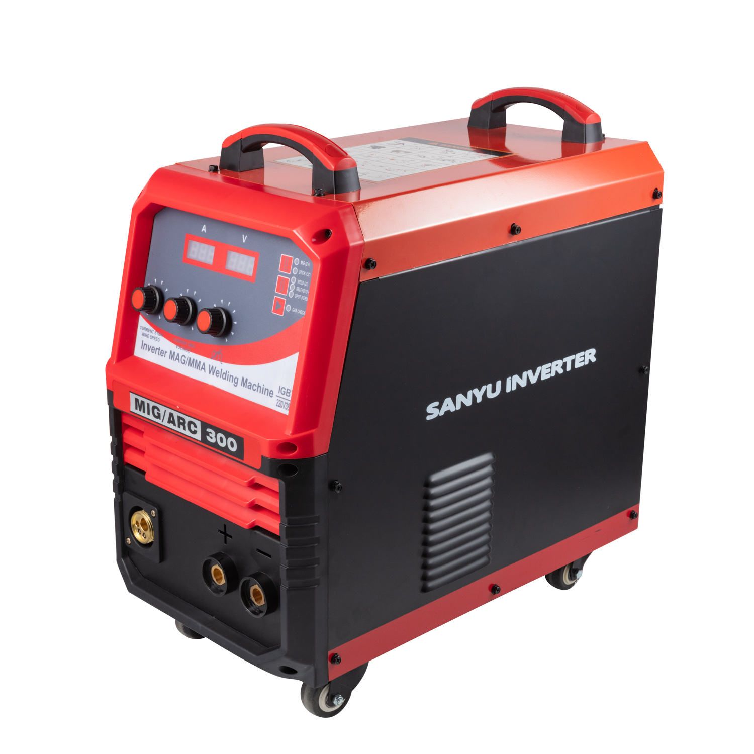 Nhà Máy Cung Cấp Mig-300 Điện Áp Kép 220v 380v Máy Hàn Mig - Buy Mig ...