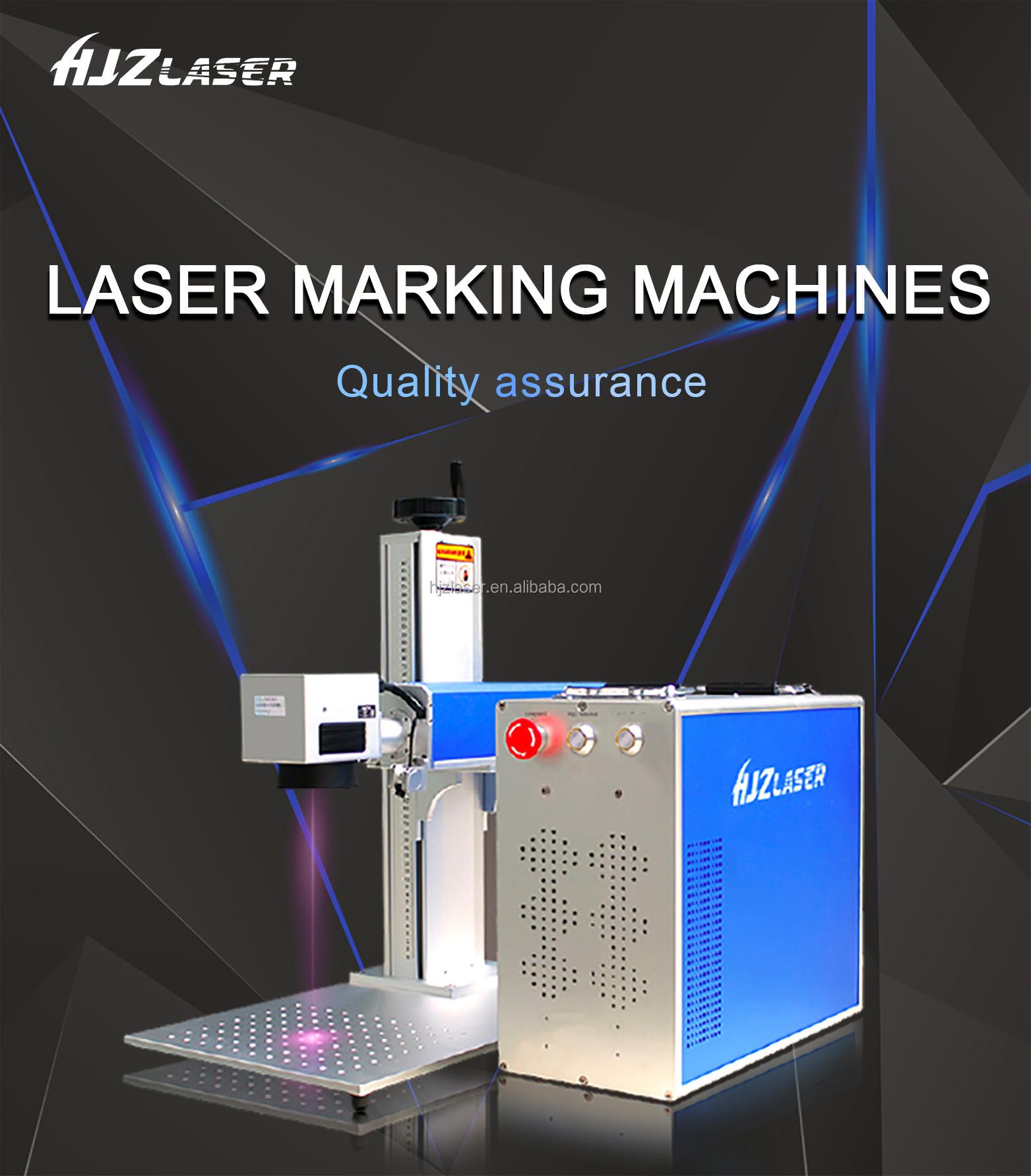 Hjz Laser Giá Rẻ Xách Tay Sợi Laser Đánh Dấu Và Khắc Máy Cho Nhựa - Bu ...