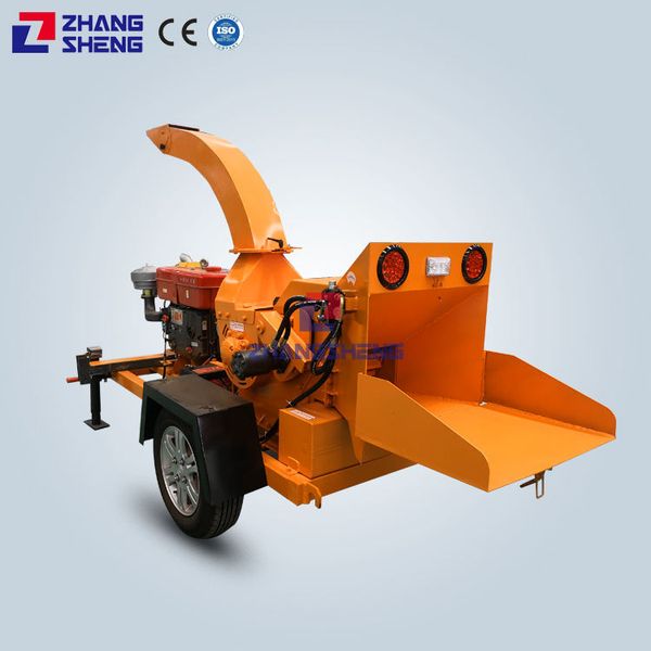 Trung Quốc Lâm Nghiệp Di Động Động Cơ Diesel Gỗ Chipper Shredder Chi ...