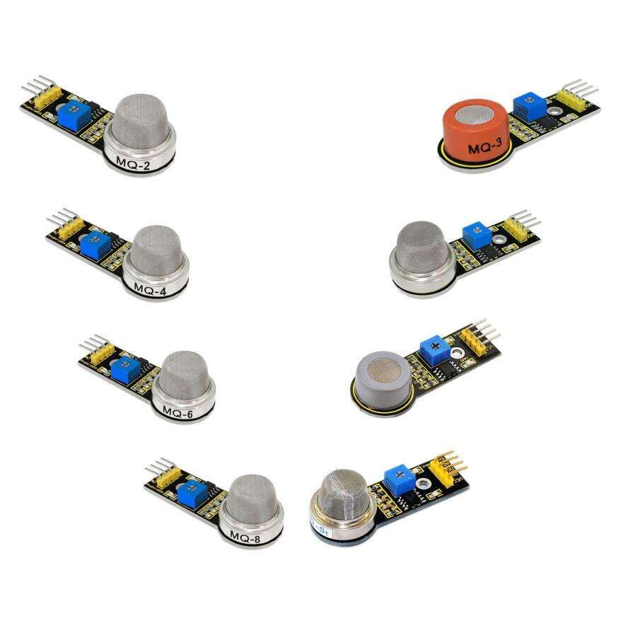 Keyestudio Mq-2 Mq-3 Mq-4 Mq-5 Mq-6 Mq-7 Mq-8 Mq-35 Khí Cảm Biến Rượu ...