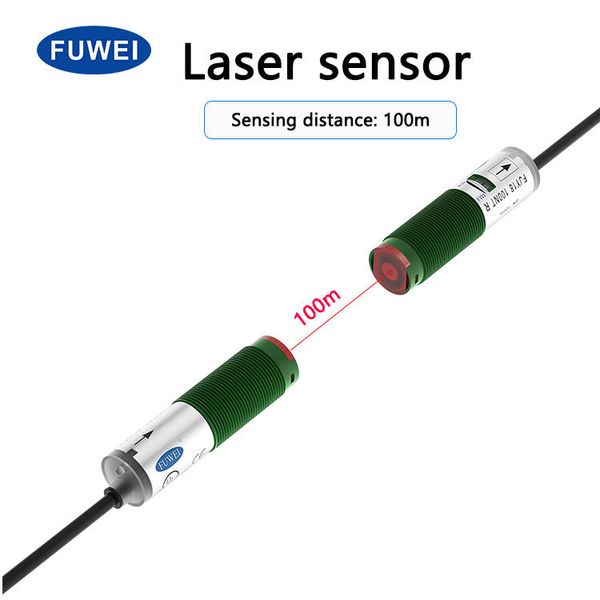 Fuwei M18 Laser Tương Quan Loại Cảm Biến Quang Điện Điểm Nhỏ Hồng Ngoạ ...
