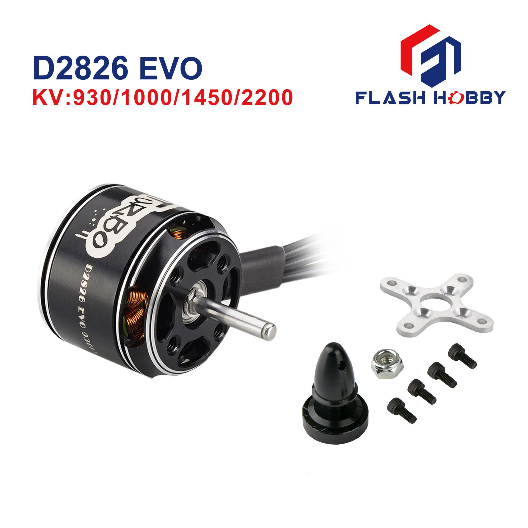 Flashhobby D2826vo 2826 2200kv Bldc Động Cơ Cho Máy Bay Mô Hình Máy Ba ...