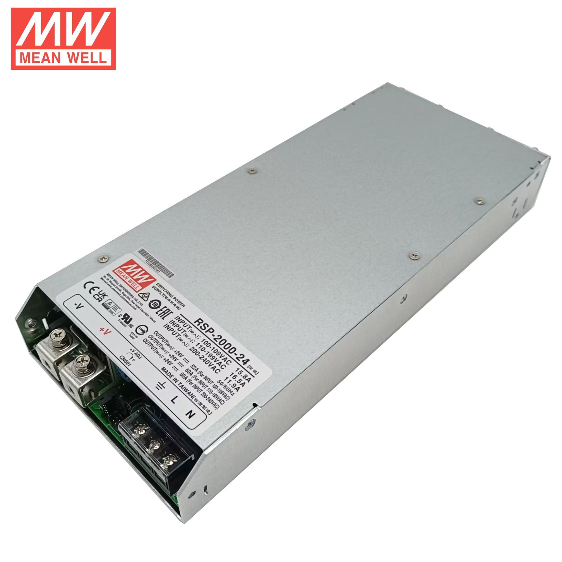 Meanwell Rsp-2000-24 80a Smps 75w Đến 10kwatt 2000w Psu 24vdc Chuyển Mạch Cung Cấp Điện 24v Với ...
