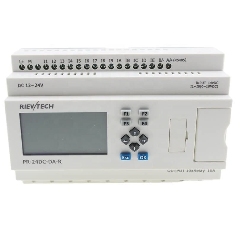 Rievtech Pr-24dc-da-r Sms Plc Điều Khiển Logic Lập Trình Bộ Điều Khiển ...