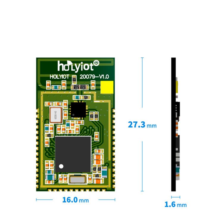 Holyiot Mô đun Giải Pháp Iot Mô đun Không Dây Bắc Âu Nrf52840 Ble5 0 S