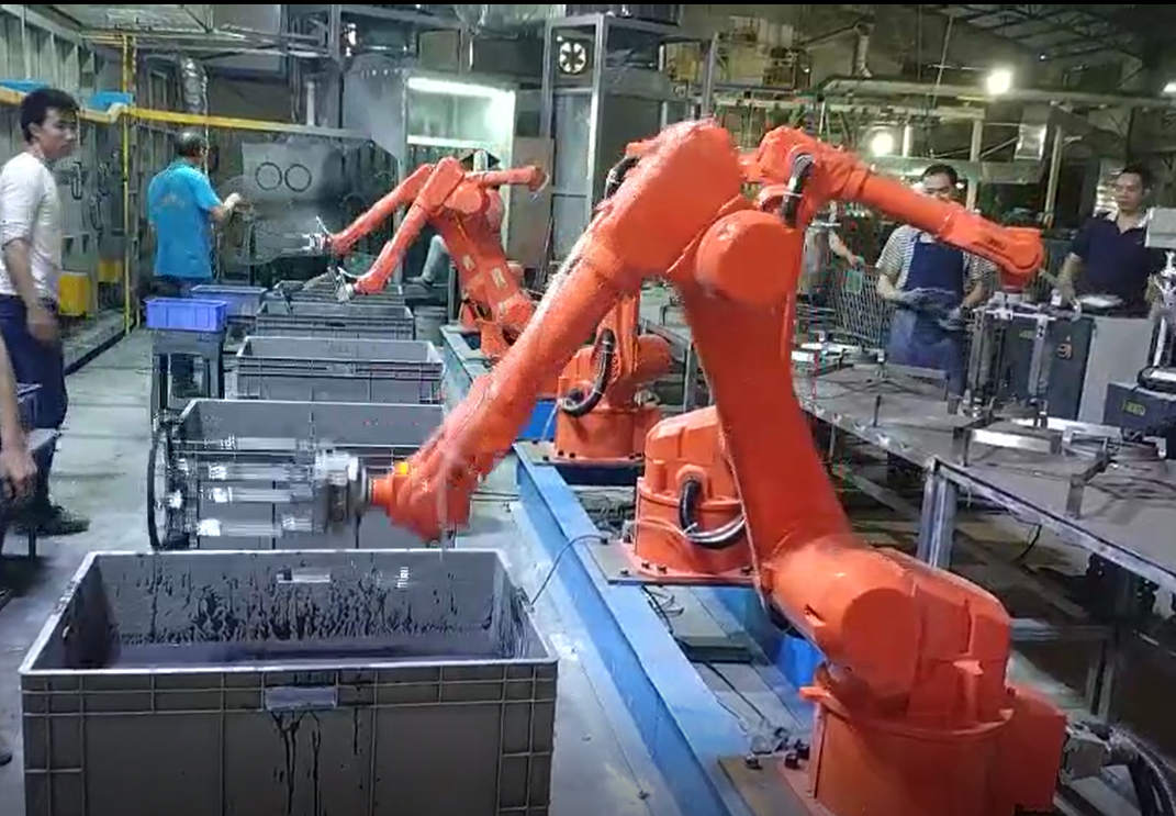 6 Trục Cánh Tay Robot Phay Máy Công Nghiệp Đánh Bóng Tay Máy - Buy 6 ...