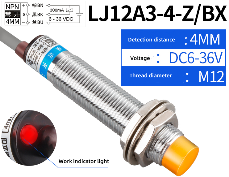 Lj12a3-4-z/bx Bởi Ex Cy J/ez Dz Quy Nạp Proximity Chuyển Npn Từ Chuyển ...