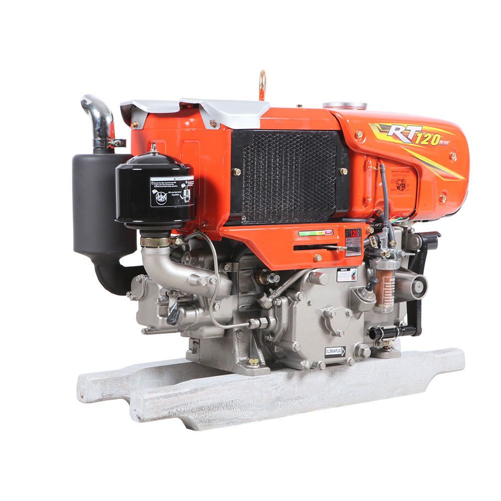Động Cơ Diesel Làm Mát Bằng Nước Rt120 11hp Kubota Máy Làm Mát Bằng ...
