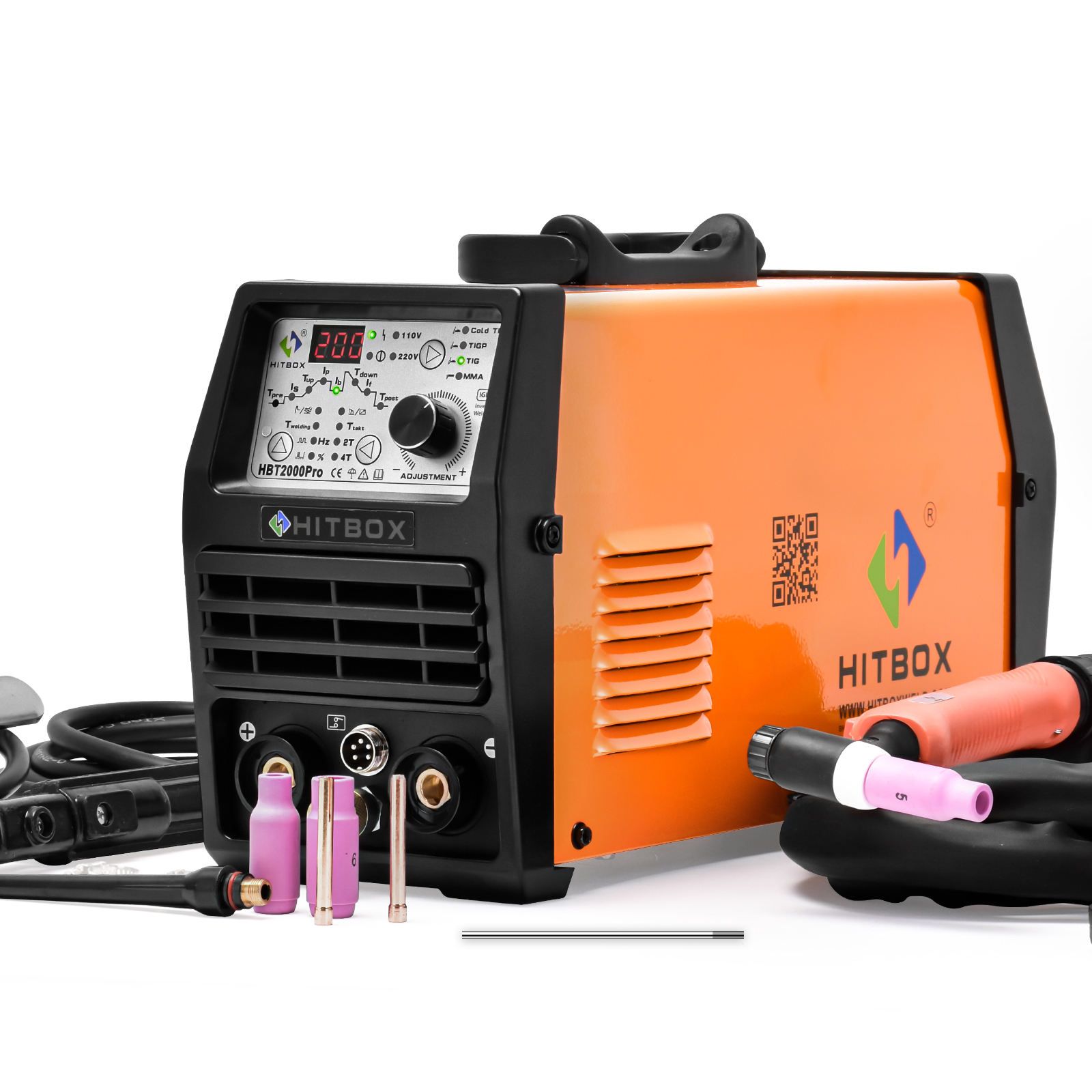 Hitbox Igbt Inverter Thợ Hàn Máy Hbt2000p Lạnh Tig Stick Mma Máy Hàn Sử ...