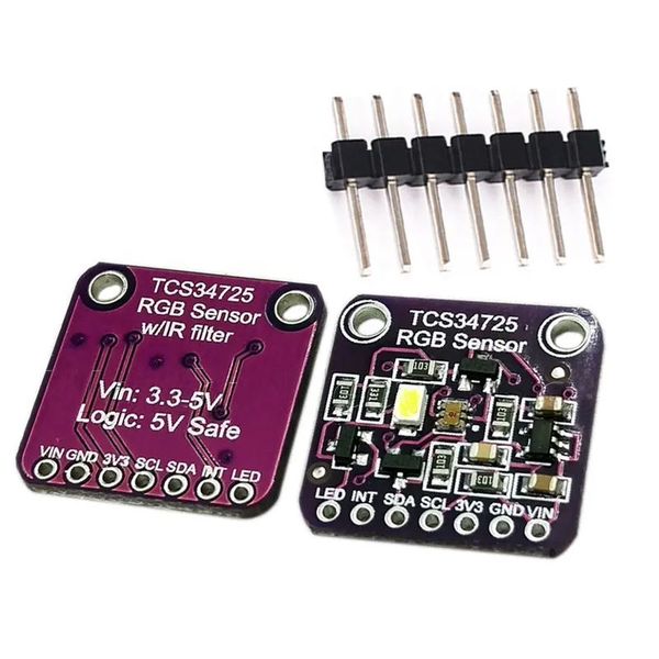 Gy-tcs34725 Tcs34725 Màu Cảm Biến Rgb Ban Phát Triển Mô-đun Mạch Tích ...