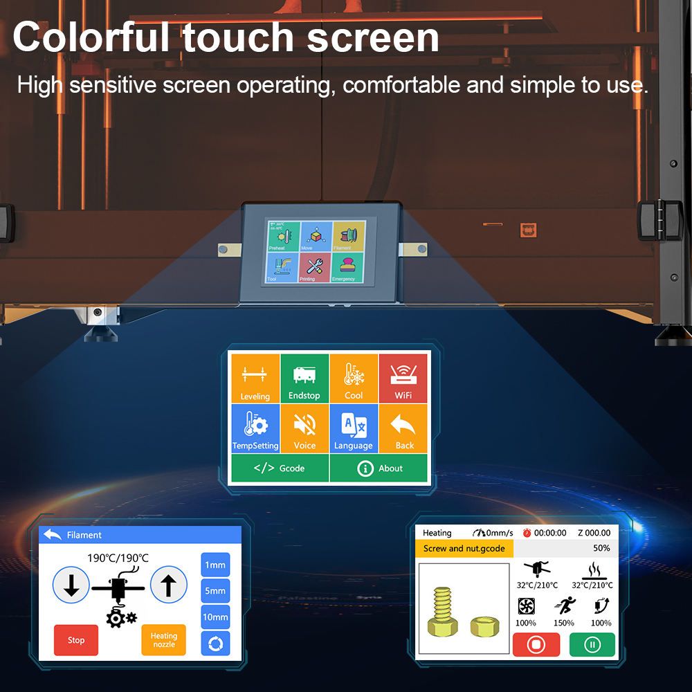 Flying Bear Reborn 2 Máy In 3d In Nhanh Nhiều Màu Kích Thước 325*325*3 – Công Xưởng Máy - Vật Tư ...