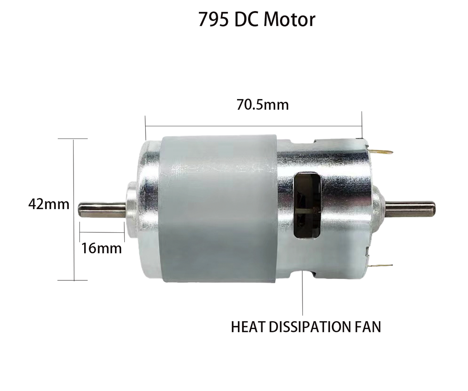 Động Cơ Dc 48mm 12v 3000rpm 895 Cho Máy Tiện - Buy Dc Motor 895,Lathe ...