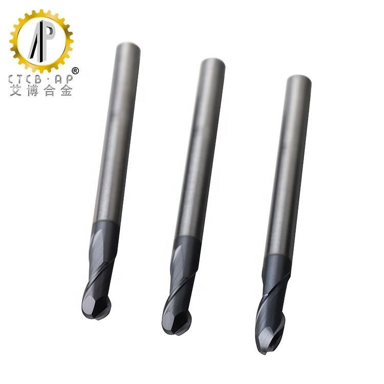 Máy Tiện Cnc Máy Phay Đầu Bằng Cacbua Nguyên Khối R2.0 * D4 * 50*2t Hr – Công Xưởng Máy - Vật Tư ...