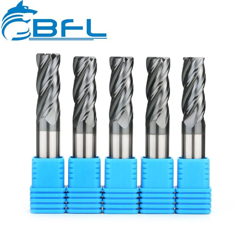 Bfl Solid Carbide 4 Flute Corner Radius End Mil Hrc45 Phay Cutter Kim ...