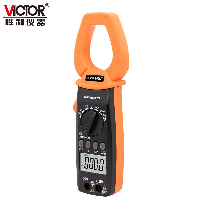 Victor 6056a + Ac Dc 400mv-1000v 40a-1000a Đồng Hồ Kẹp Kỹ Thuật Số Thư ...
