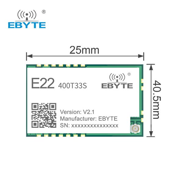 Ebyte E22-400t33s Oem Odm Mô Đun Lora Mạng Chuyển Tiếp Sx1262 33dbm Ua ...