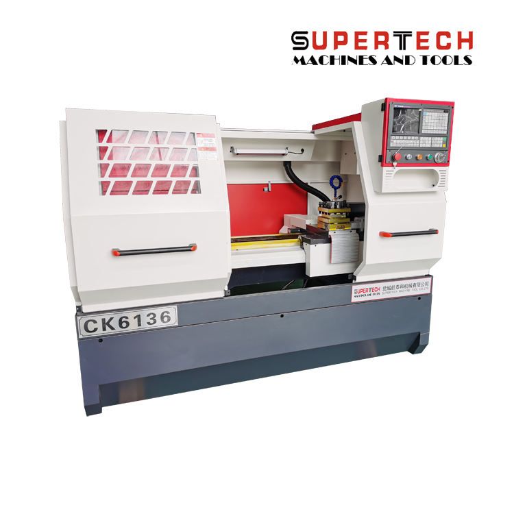 Supertech Ck6136 Máy Tiện Cnc Ngang Thiết Bị Máy Công Cụ Cnc - Buy Hor ...