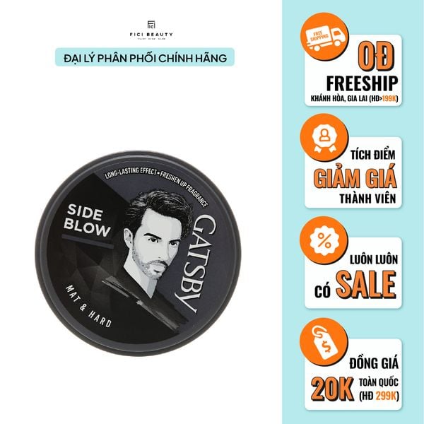 Wax Tạo Kiểu Tóc GATSBY 75g