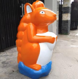 Thùng Rác Con Sóc – BẢO HỘ LAO ĐỘNG CDTS