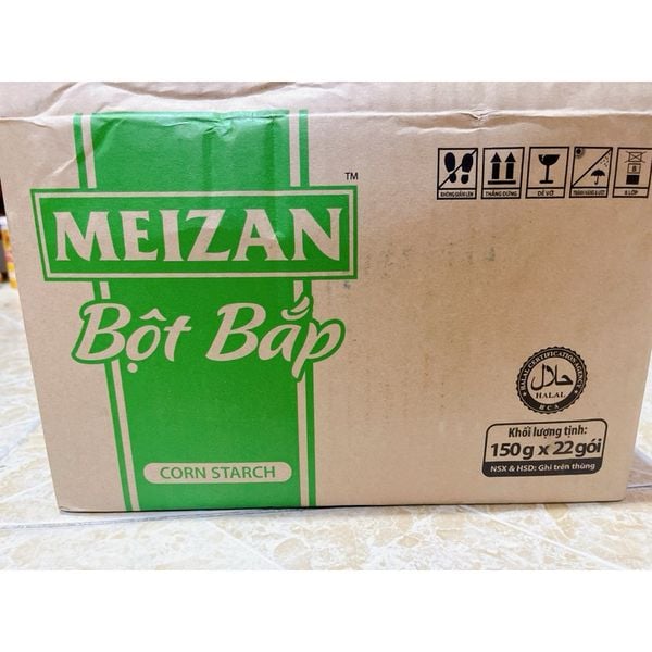 Bột bắp Meizan 1kg và 150g