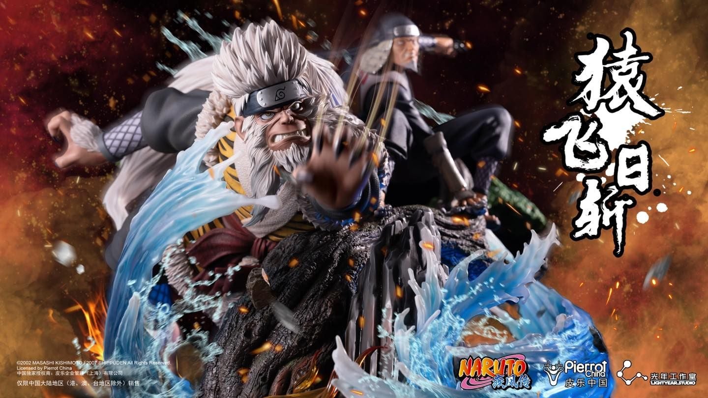 Sarutobi Hiruzen - Light Year Studio – Flash Resin Shop