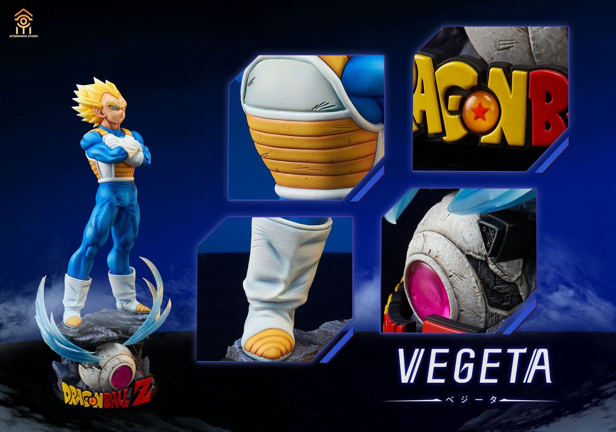 Goku Vegeta SSJ - AfterShock Studio – Flash Resin Shop